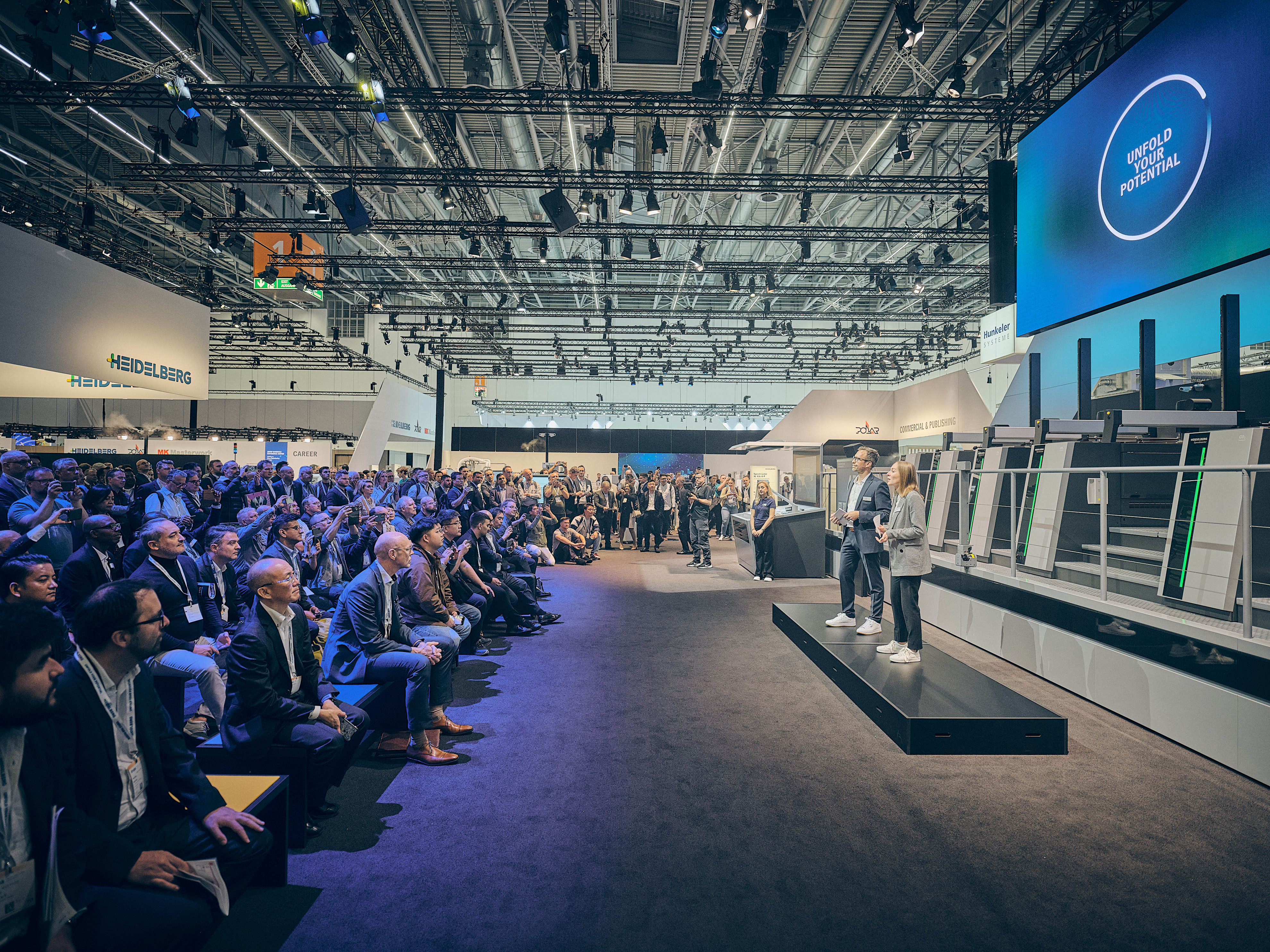 drupa photo gallery. | HEIDELBERG