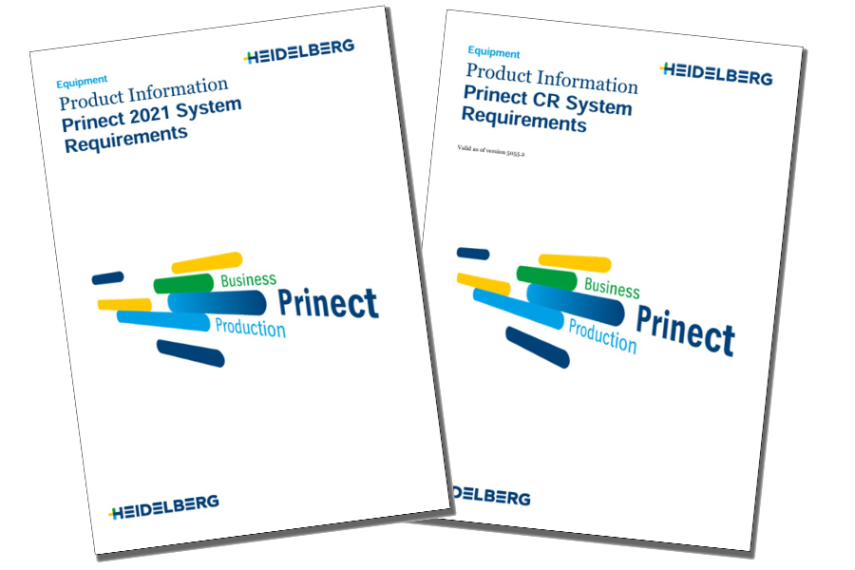 System Requirements. | HEIDELBERG